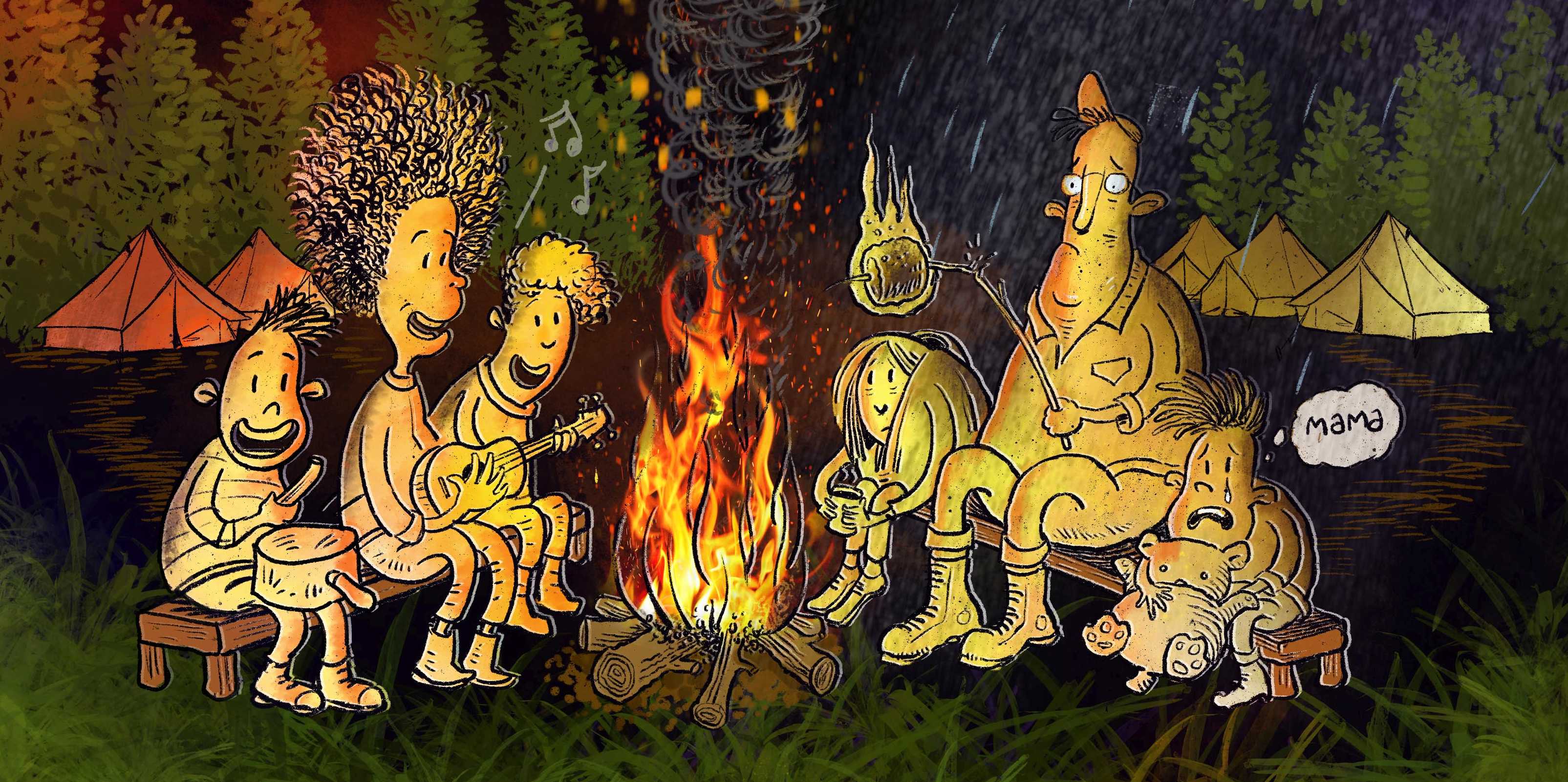 Slopend schoolkamp sterkt het groepsgevoel | De Algemene Onderwijsbond