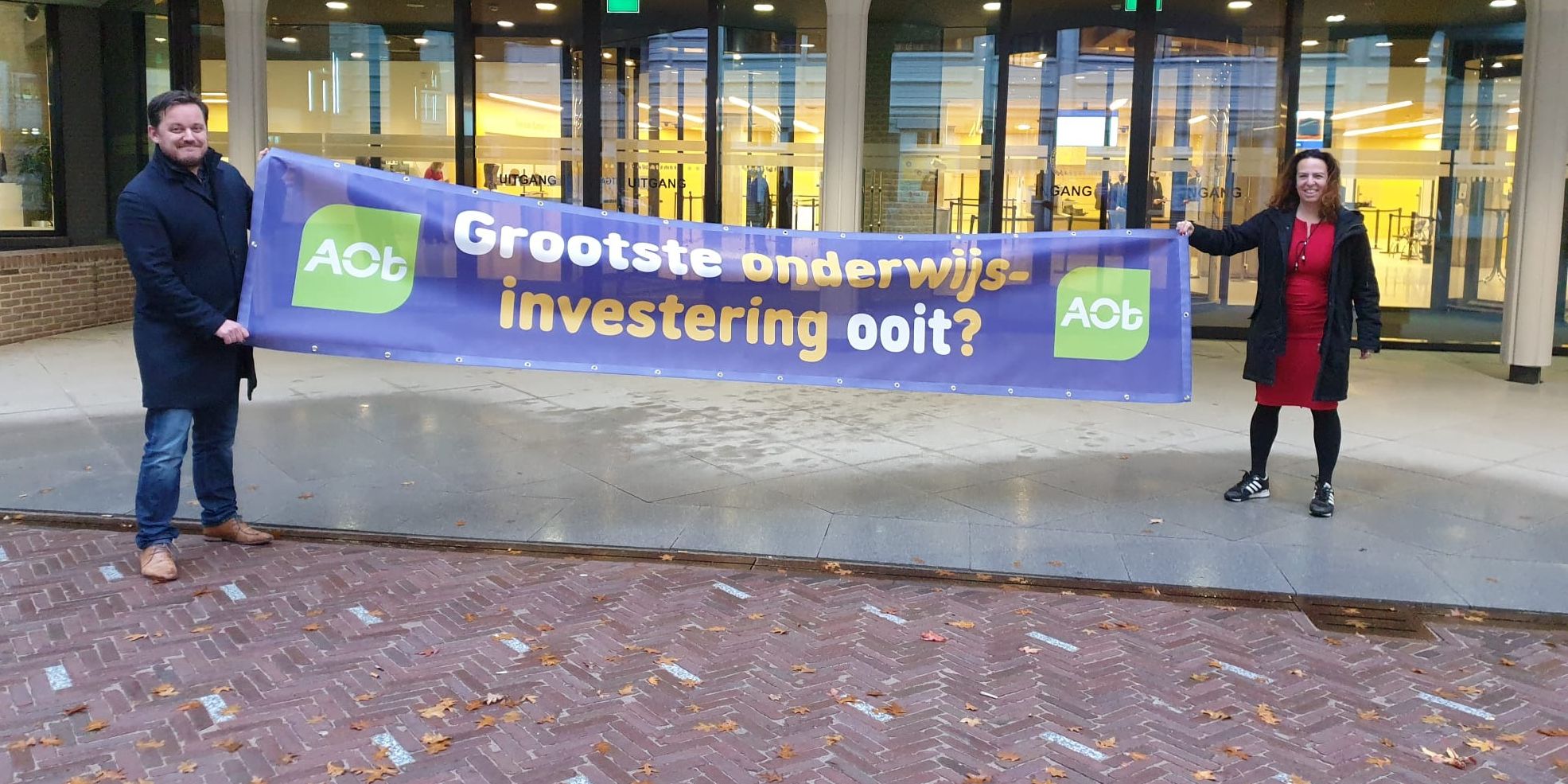AOb demonstreert voor grootste onderwijsinvestering ooit | De Algemene ...