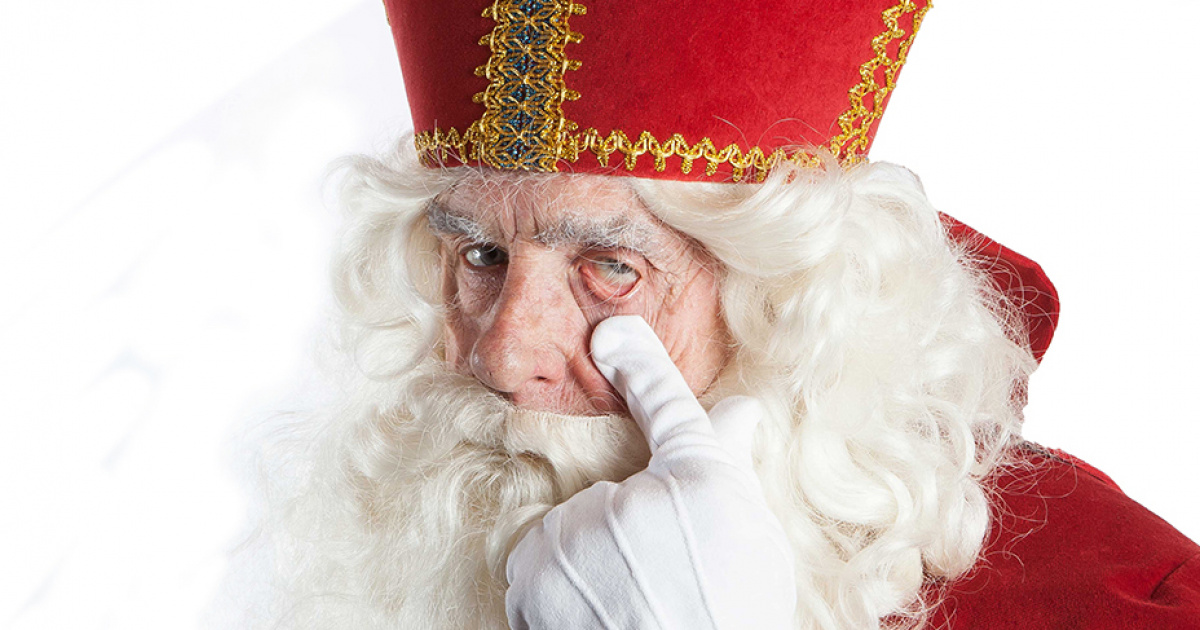 Sinterklaas is een leugen